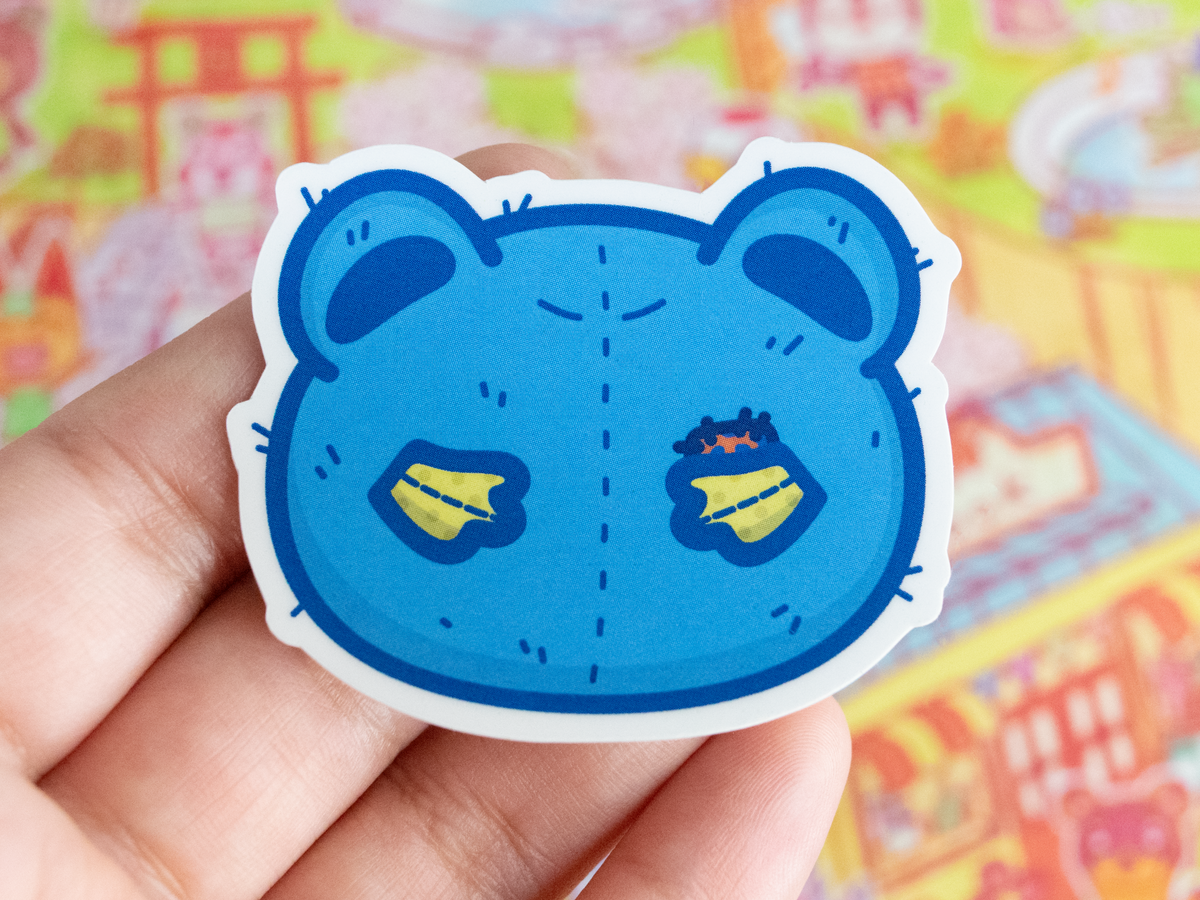 Chibi Plushie Bloop ~Vinyl Sticker~ – Bloopthesoup